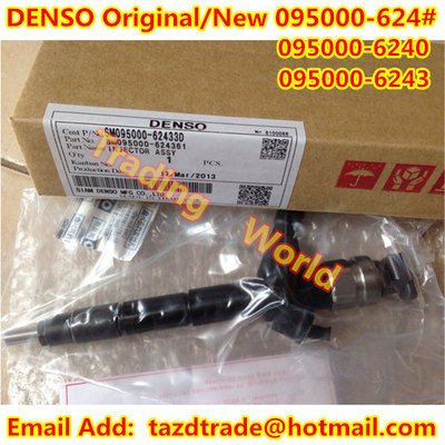 China DENSO Original Injector 095000-624# /16600-VM00D / 095000-6240/095000-6243 NISSAN supplier