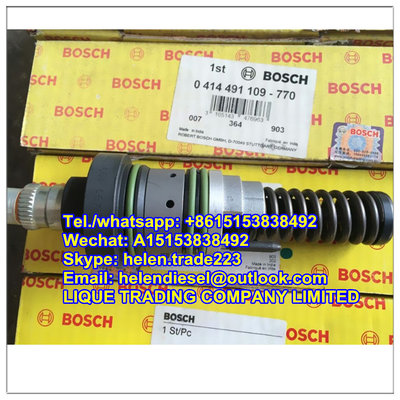 China 100% original BOSCH unit pump 0414491109 , 0 414 491 109 , for Deutz engine , genuine and new 02112405 PFM1P100S1009 KHD supplier