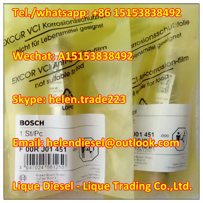 China Original Bosch Injector Valve Set F00RJ01451 , F 00R J01 451, Fit 0445120064 0445120074 0445120137 0445120139 0445120065 supplier