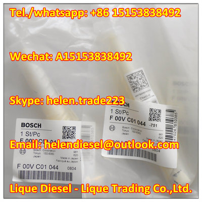 China original BOSCH Valve F00VC01044 , F 00V C01 044 , Fit 0445110064, 0445110101, 0445110126, 0445110290 Genuine and New supplier