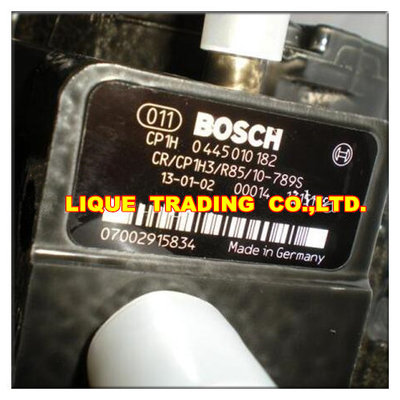China 100% original and new BOSCH pump 0445010182 , 0 445 010 182 ,CR/CP1H3/R85/10-789S , can fit FOTON/ CHANGFENG LIEBAO supplier