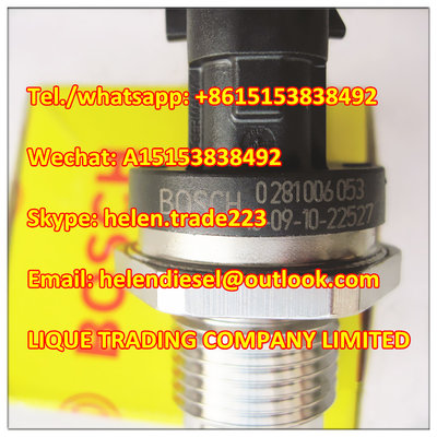 100% original BOSCH sensor 0281006053 ,0 281 006 053 ,504152959,55195078,1581708,04213470,51274210229,30677300 supplier
