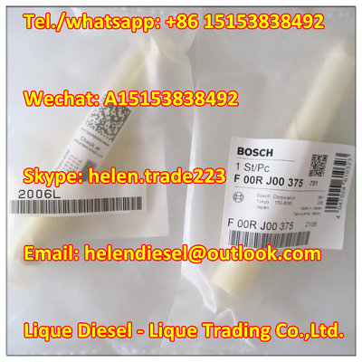 100% original Bosch injector valve  F 00R J00 375 , F00RJ00375 , Fit injector 0445120006 / 0 445 120 006 genuine and new supplier