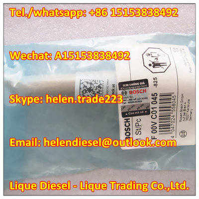 original BOSCH Valve F00VC01045 , F 00V C01 045 ,Genuine and New Injector Control Valve Fit 0445110120, 0445110151 etc. supplier