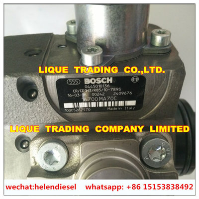100% original and new BOSCH pump 0445010136 , 0 445 010 136 ,16700 MA70C , 16700MA70C,16700 MA70A,16700 MA70#, 742104969 supplier