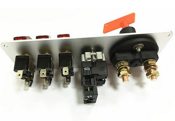 RACING Carbon Fiber Racing Car 12V Ignition Switch Panel