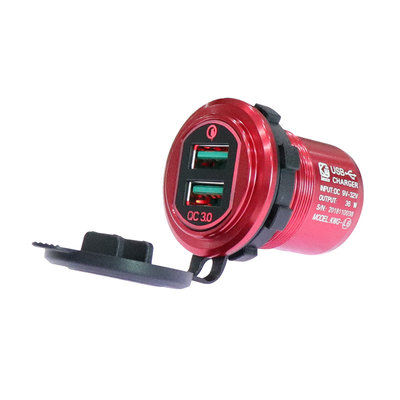 2020 New Trends portable mobile phone dual usb QC3.0 Car Charger Power Plug