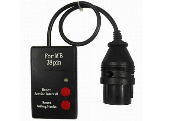 China Black Color Mercedes Star Diagnostic Tool , Service Indicator Mercedes Airbag Reset Tool supplier