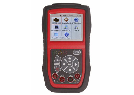 China AutoLink AL539 Autel Diagnostic Scanner , Obd2 Scanner Car Diagnostic Code Reader supplier
