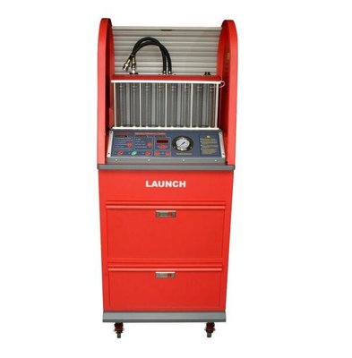 China Car Diesel Engine Ultrasonic Fuel Injector Cleaning Machine 550mm × 530mm × 1400 Mm supplier