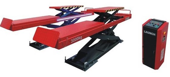China Automotive Garage Workshop Equipment , TLT830WA Big Automotive Car Scissor Lift supplier