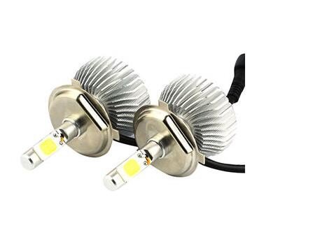 China DRL H7 Fog Driving Car LED Headlight Bulbs , 9005 Led High Beam Bulbs Daytime Running Lights supplier
