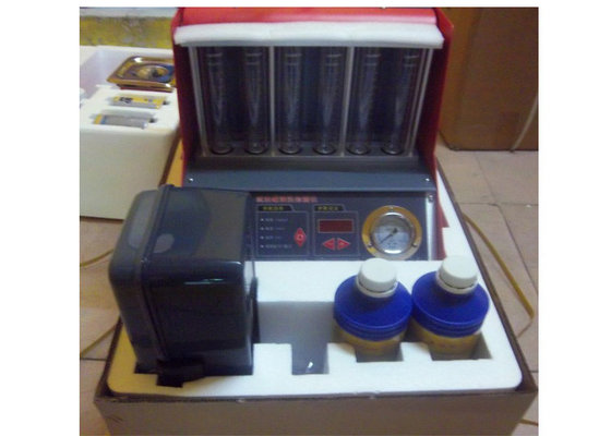 Original 220V Petrol Fuel Injector Cleaning Machine , Fuel Injector Testing Machine supplier