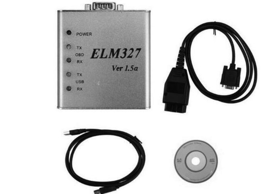 USB Metal V1.5 ELM327 OBD2 Diagnostic Interface Trouble Code Scanner supplier