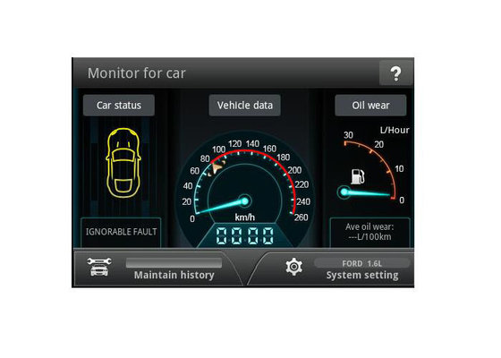 Bluetooth OBD2 Scanner Diagnostic Interface For Android Operating System supplier
