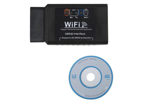 Wifi Elm327 Bluetooth Obd2 V1 5 Car Diagnostic Interface , Bluetooth Obdii Scanner supplier