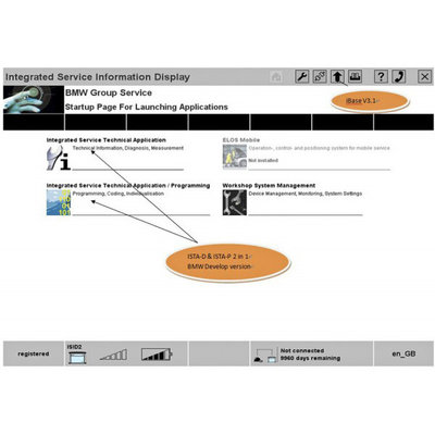 Muti Language Bmw Dealer Diagnostic Software , Car Diagnostic Software For Laptop supplier