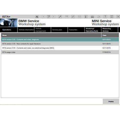 Stable Performance BMW Diagnostic Tool , BMW E39 / E90 Computer Diagnostic Software supplier
