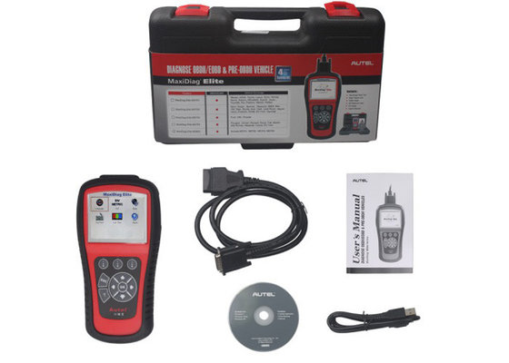 Autel Maxidiag Elite Md802 For 4 System Ds Model Engine Transmission Airbag Code Scanner supplier