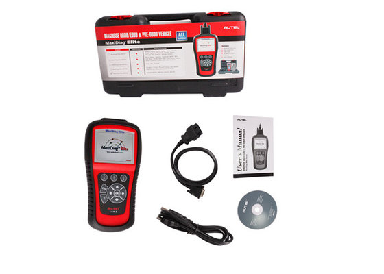 Autel Maxidiag Elite Md802 Autel Diagnostic Scanner For All Systems , Autel Code Scanner supplier