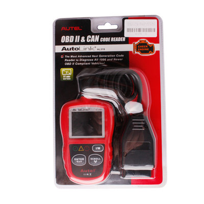 Autel Autolink Diagnostic Scanner Al319 Obd II Eobd Code Reader Multi Languages Supported supplier