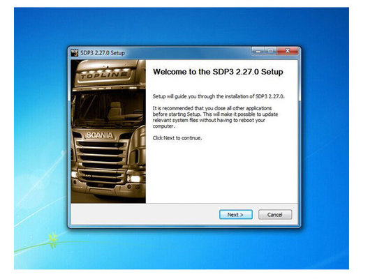 Automobile Obd2 Bluetooth Scanner Software For SCANIA VCI2 / VCI3 Without USB Dongle supplier