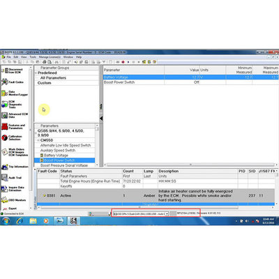 Cummins Insite 8.1.1.199  Car Diagnostic Tool Software Lite Version Multi Languages supplier