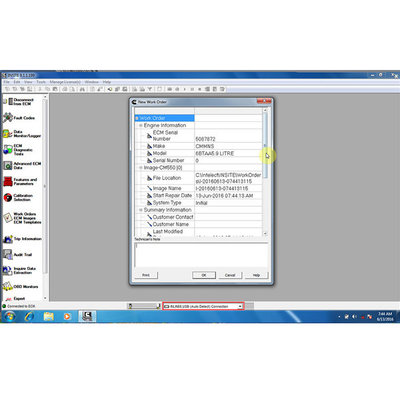 Cummins Insite 8.1.1.199  Car Diagnostic Tool Software Lite Version Multi Languages supplier
