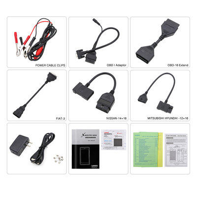 Pro MINI WiFi Launch X431 Scanner , Bluetooth universal car auto diagnostic tool supplier