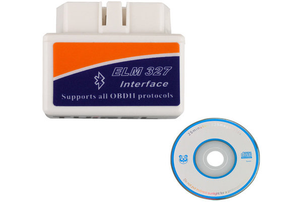 Super MINI ELM327 Bluetooth OBD2 V2.1 White Smart Car Diagnostic Interface supplier