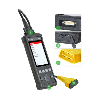 Launch Creader 619 Code Reader Full OBD2 / EOBD Functions Support Data Record and Replay supplier