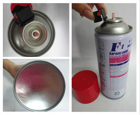 Semi Automatic Car Spray Paint Filling Machine , Aerosol Filling Machine