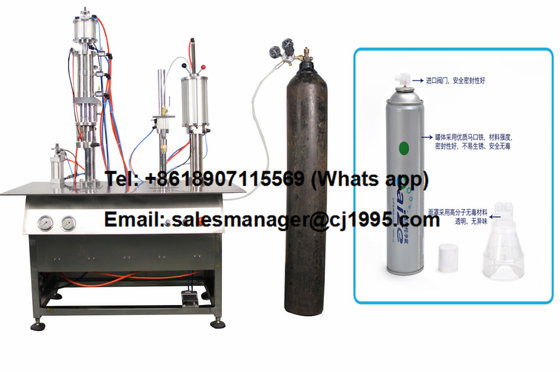 Medical Oxygen Aerosol Spray Fillers