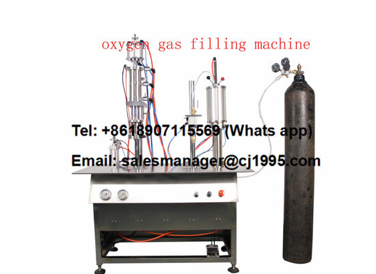Oxygen Filling Machine Aerosol Cans Fresh Air Filling Machines