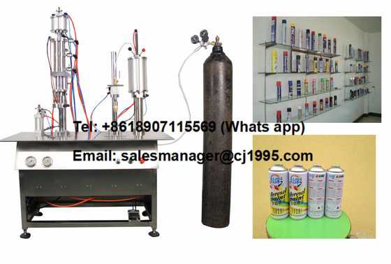 Oxygen Gas Fresh Air Spray Can Filling Machines