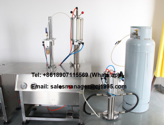 Asthma Spray Aerosol Filling Machine for Pharmaceutical Dose Inhaler 10-50ml