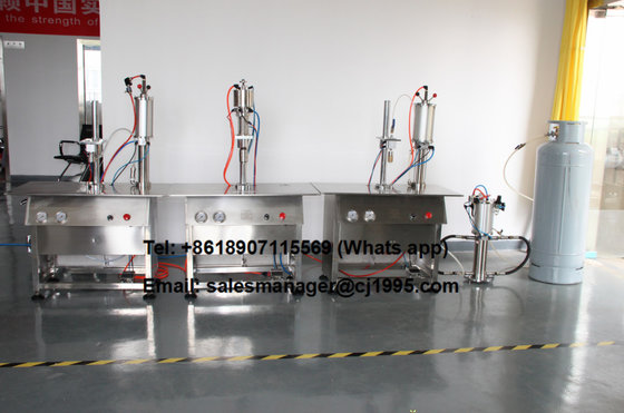 Pharmaceutical Dose Inhaler Spray Filling Machine , Spray Bottle Filling Machine