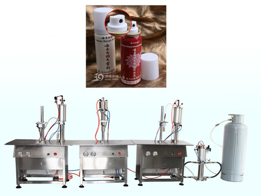 Semi Automatic MDI Aerosol Filling Machine And Capping Machine High Speed