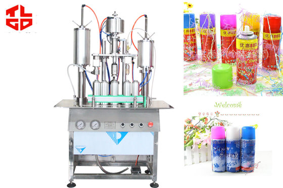 Aerosol Filling Machines For Filling Body Sprays / Perfume / Deodorant