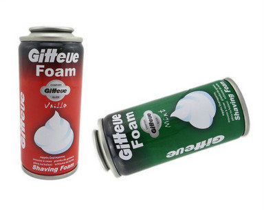 Customized Empty Refillable Hair Spray Can / Tin Can 100-240mm Height