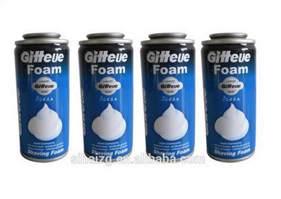 Customized Empty Refillable Hair Spray Can / Tin Can 100-240mm Height
