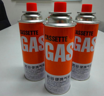 Spray Can Bottle For Butane Gas / LPG Gas