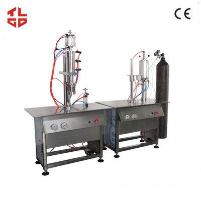 Vacuum Crimping And Gas Filling Machine for Fresh Air / Oxygen Gas Bottle