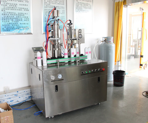 Vacuum Crimping And Air Filling Machines