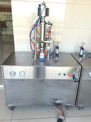 Semi Automatic Vacuum Crimping And Air Filling Machines