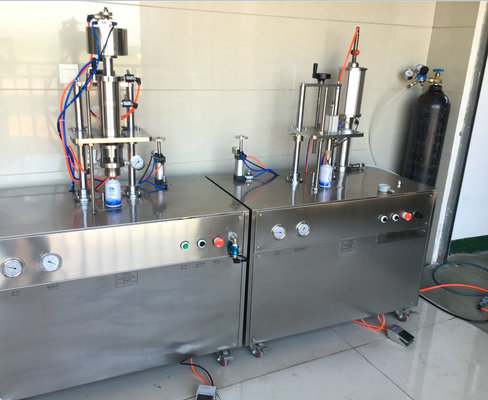 Semi Automatic Vacuum Crimping And Air Filling Machines