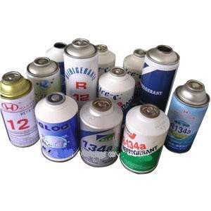 R410a Refrigerant Filling Machine 600-1000cans /Hr With Air Cpmpressor Drive