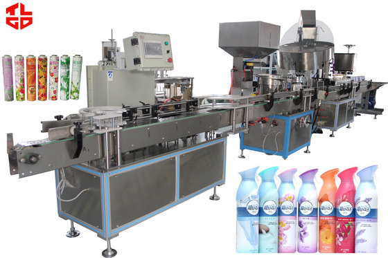 Aerosol Spray Filling Line for Room Air Freshener