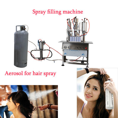 Body Spray / Deodorant Aerosol Filling Equipments