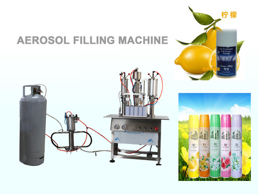 Body Spray / Deodorant Aerosol Filling Equipments